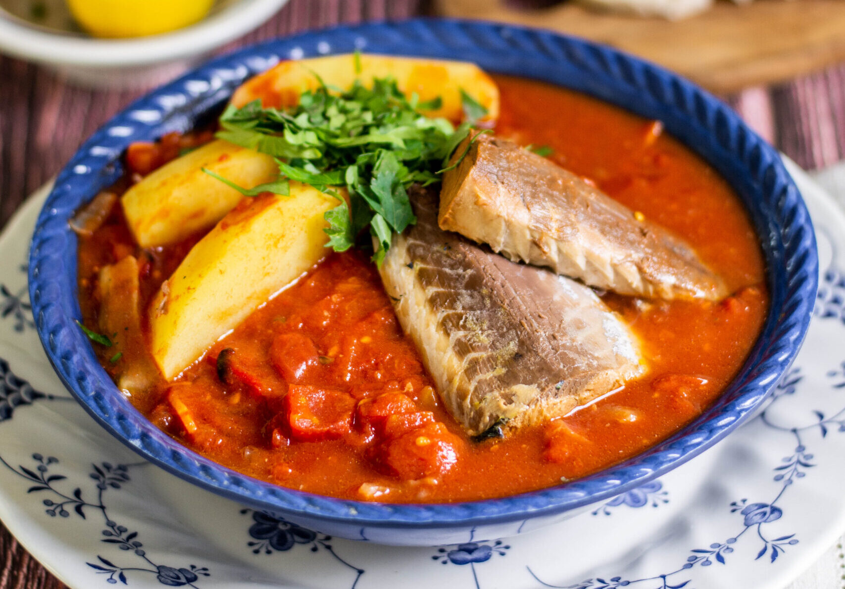 Estofado de Jurel a la Chilena - Camanchaca